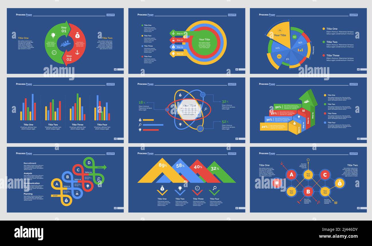 Infographic design set can be used for workflow layout, diagram, annual ...