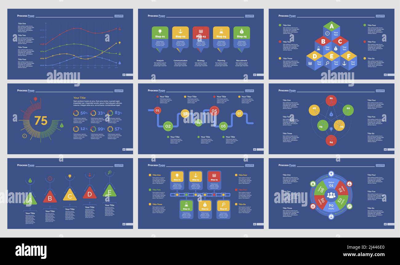 Infographic design set can be used for workflow layout, diagram, annual ...