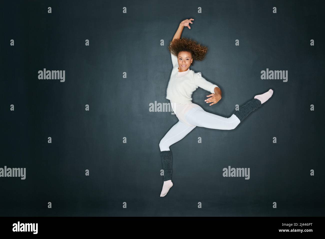 African american woman dancing contemporary hi-res stock photography ...