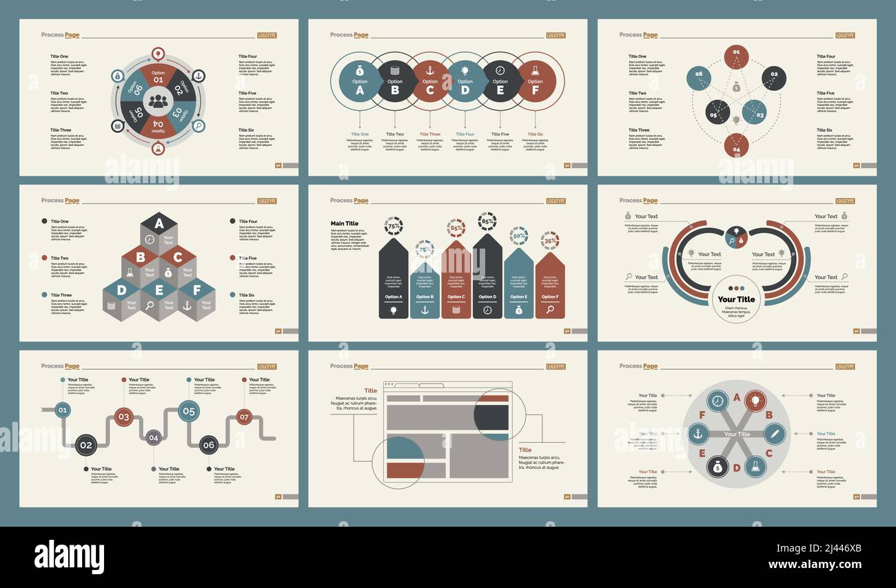 Infographic design set can be used for workflow layout, diagram, annual ...