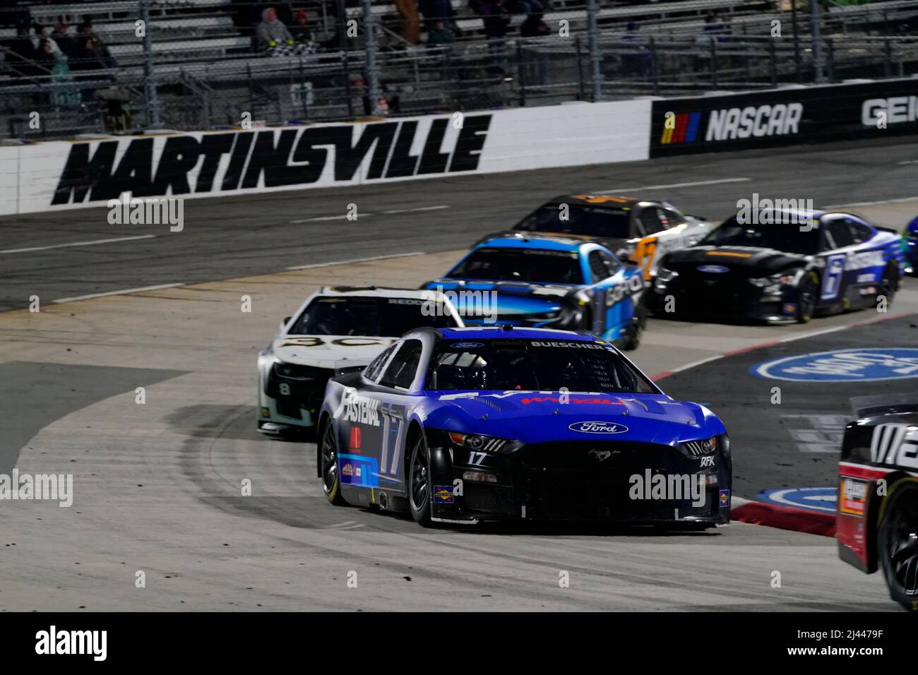 Martinsville, VA, USA. 9th Apr, 2022. RFK Racing takes to the track for ...
