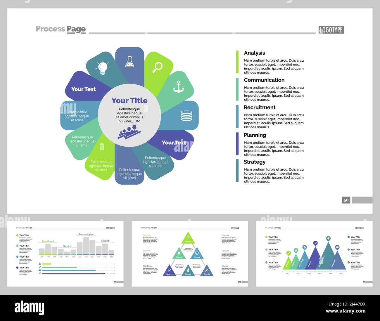 Infographic design set can be used for workflow layout, diagram, annual ...