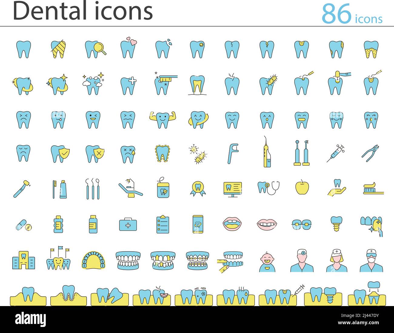 Dental people Stock Vector Images - Alamy