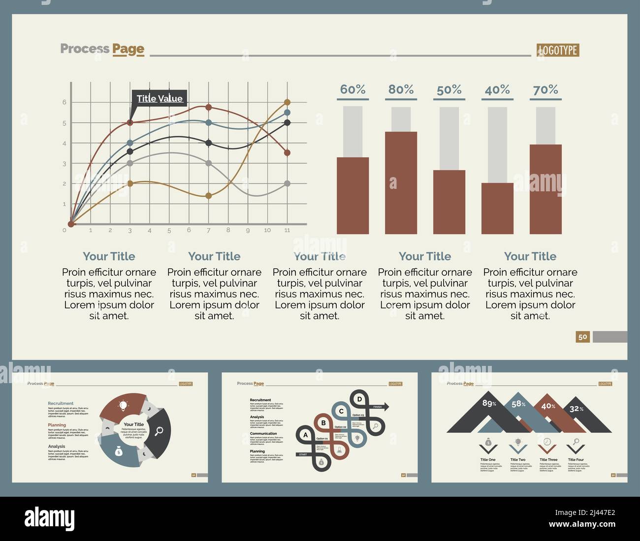 Infographic design set can be used for workflow layout, diagram, annual ...