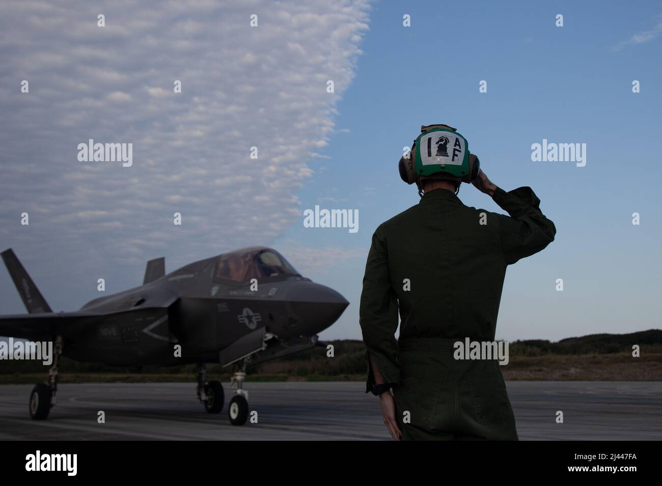 U.S. Marine Corps Cpl. Mahan Daniel, a fixed-wing aircraft mechanic ...