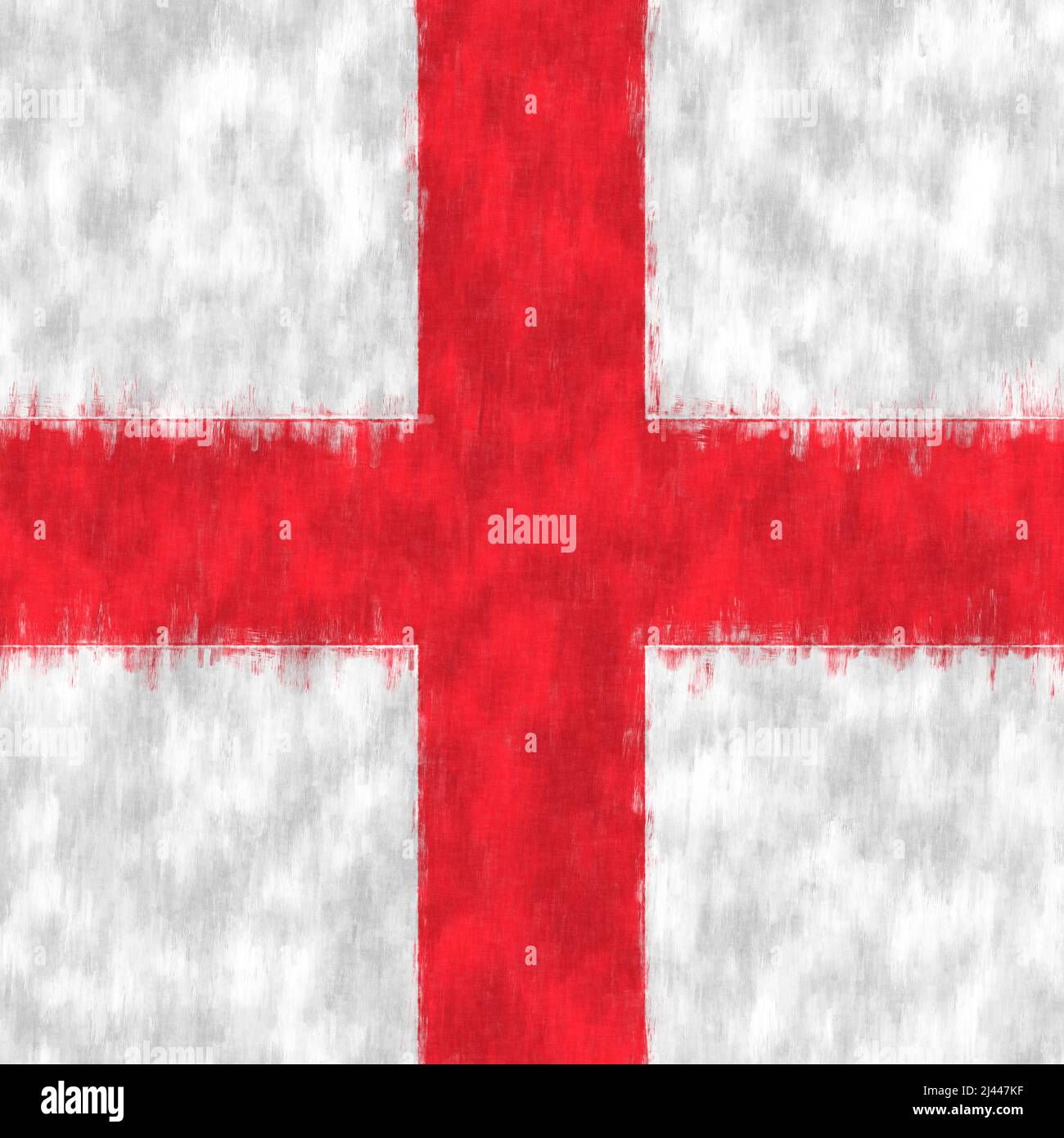 Englalnd oil painting. English emblem drawing canvas. A painted picture ...