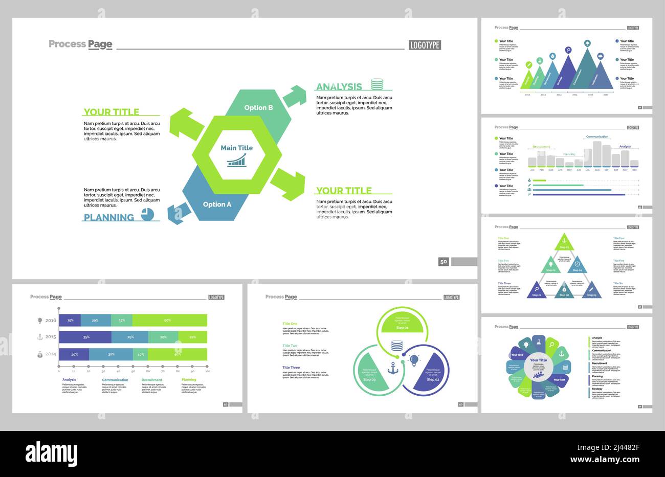 Infographic design set can be used for workflow layout, diagram, annual ...