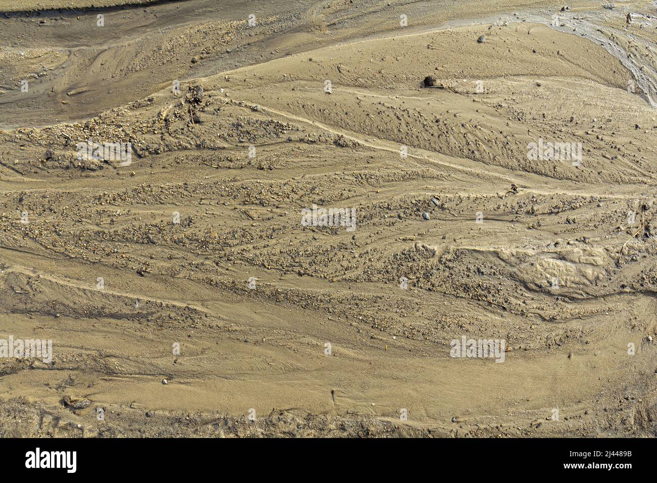 Sandy natural authentic background in light brown tones Stock Photo - Alamy