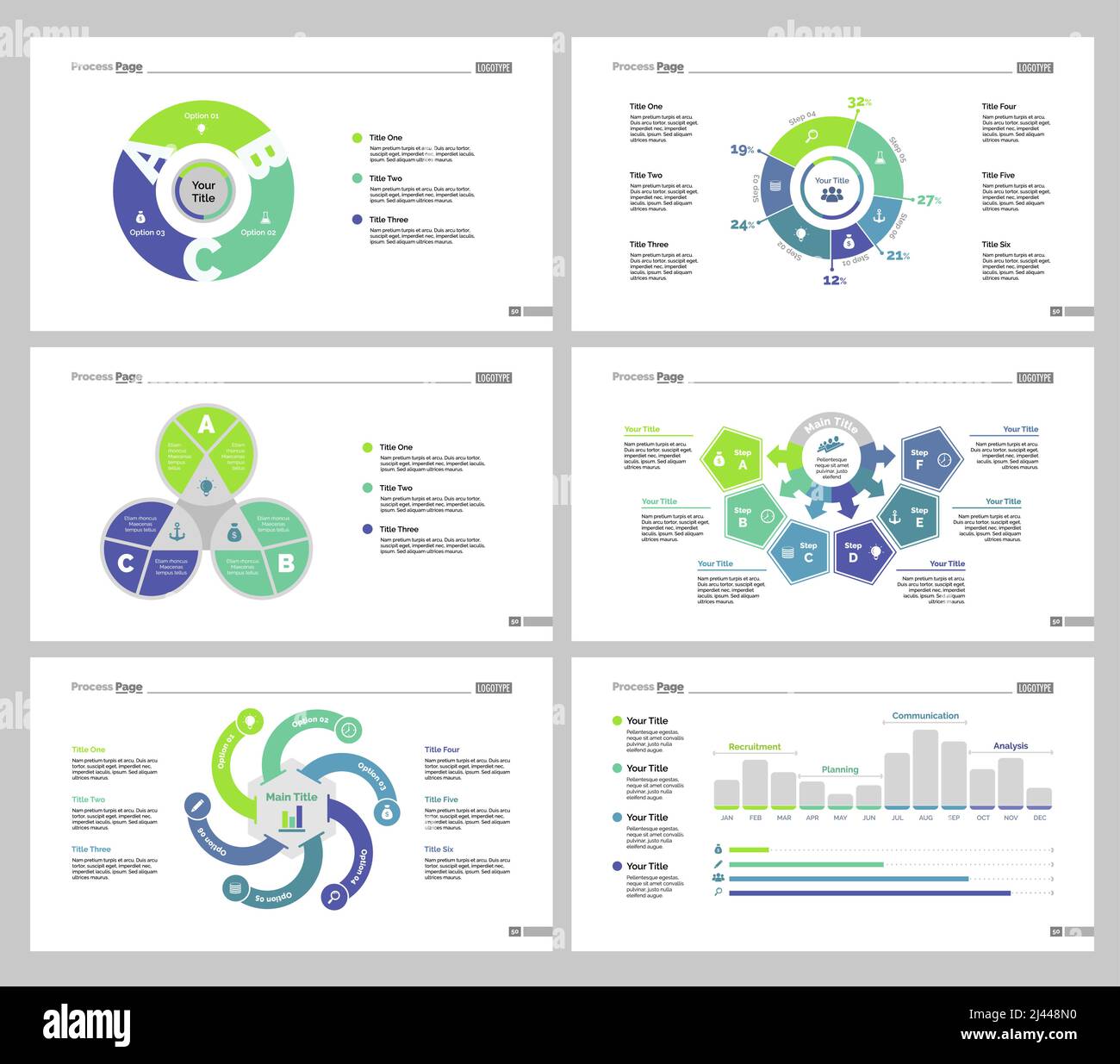 Infographic design set can be used for workflow layout, diagram, annual ...