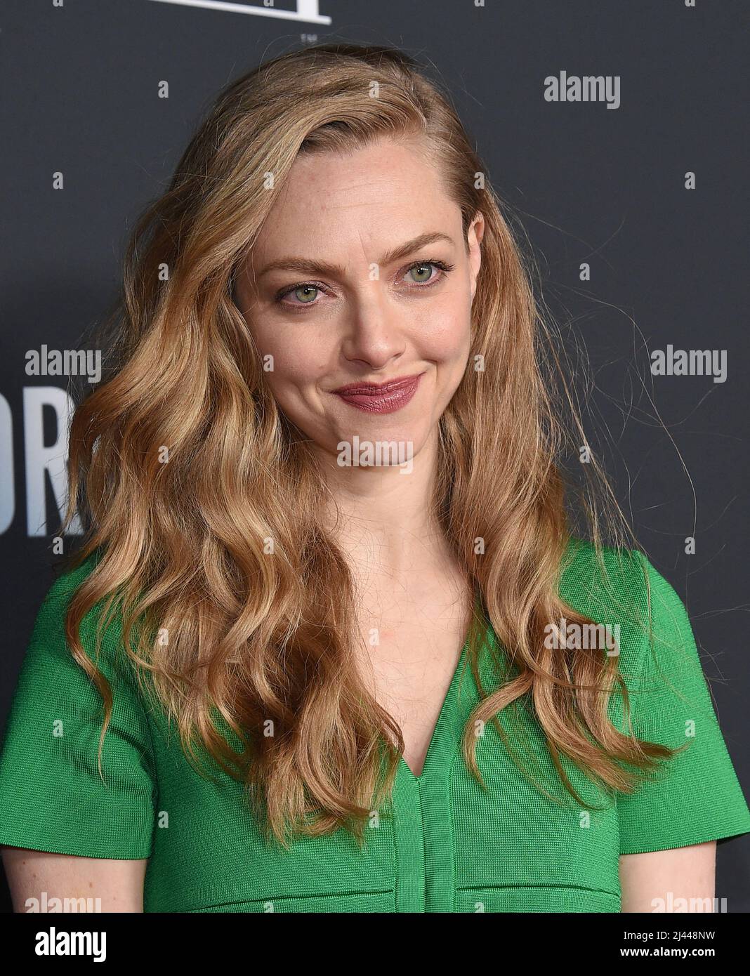 Los Angeles, USA. 11th Apr, 2022. Amanda Seyfried arriving at "The ...