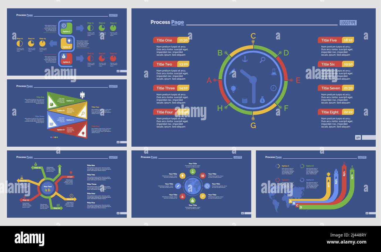 Infographic design set can be used for workflow layout, diagram, annual ...