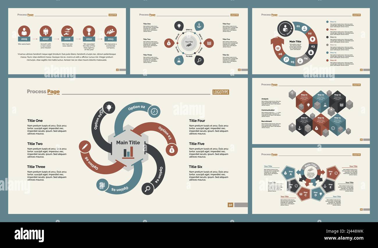 Infographic design set can be used for workflow layout, diagram, annual ...
