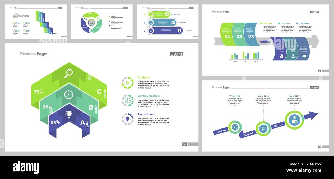Infographic design set can be used for workflow layout, diagram, annual ...