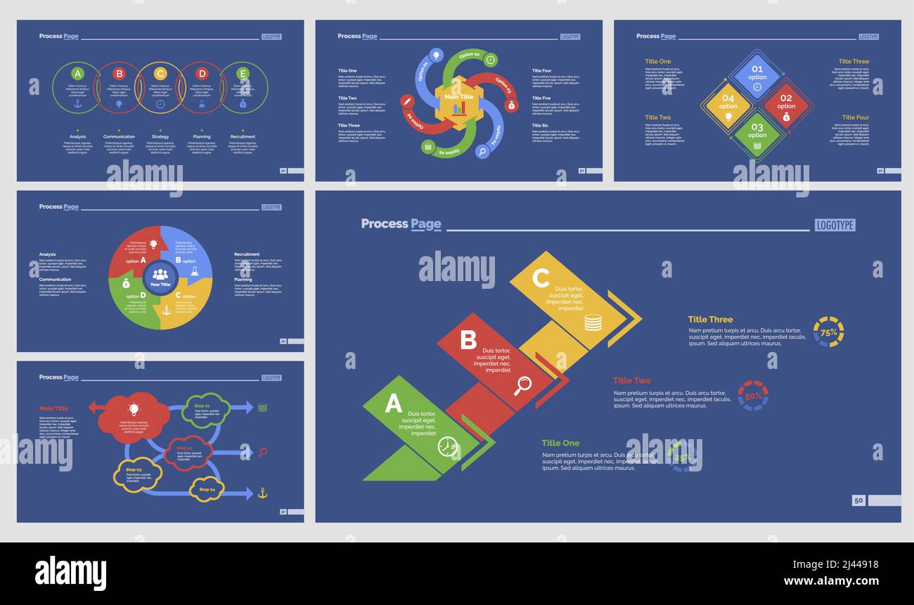 Infographic design set can be used for workflow layout, diagram, annual ...
