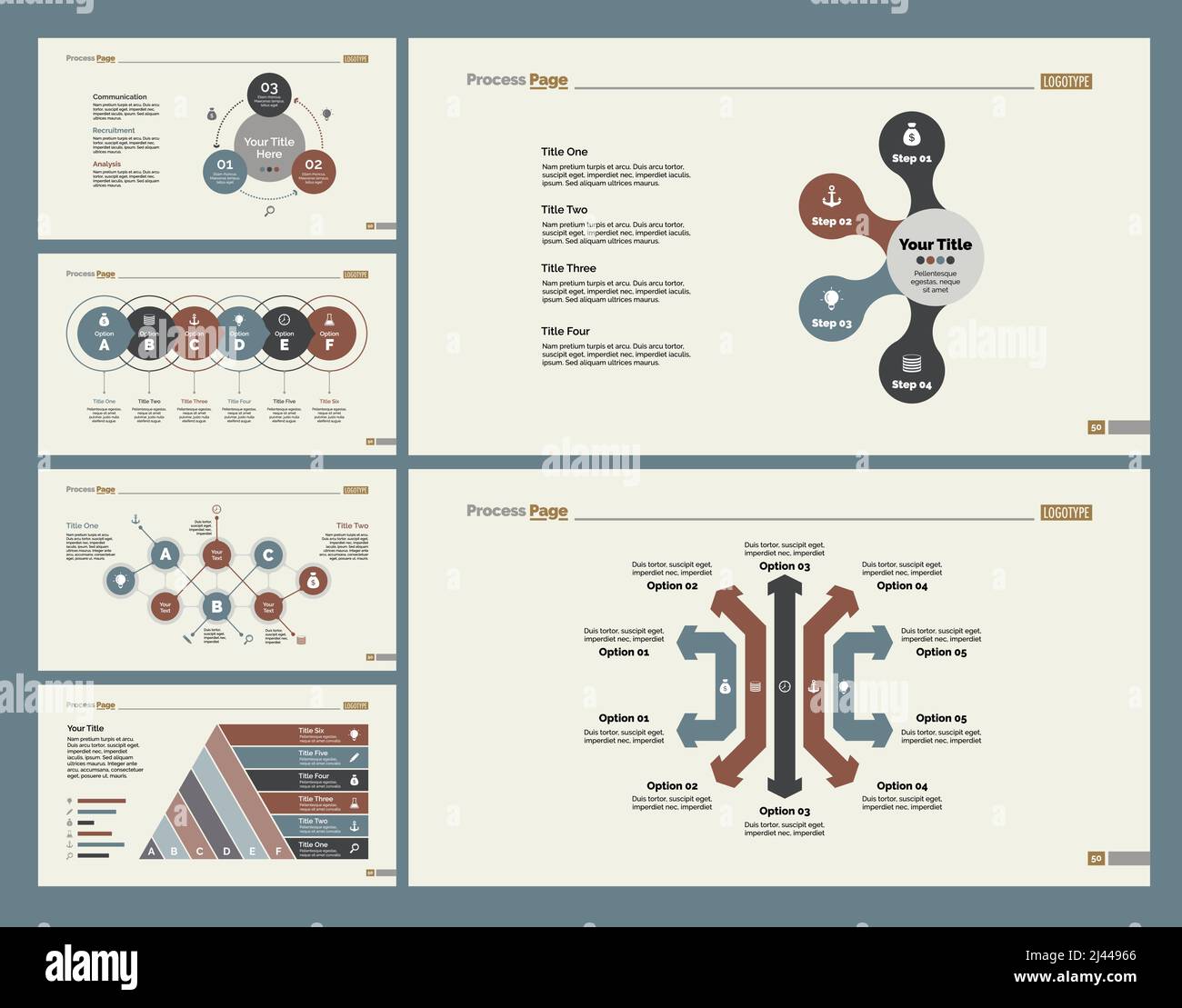 Infographic design set can be used for workflow layout, diagram, annual ...