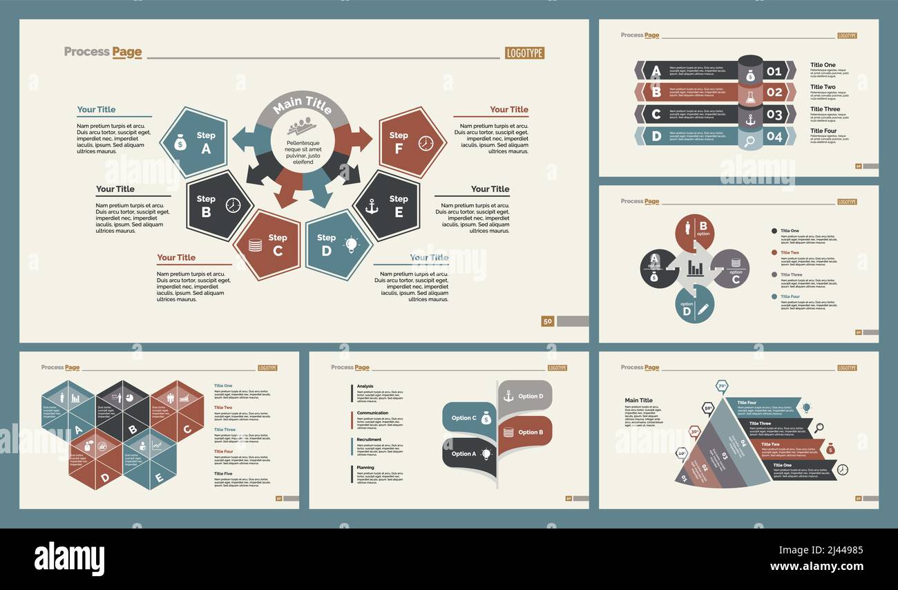 Infographic design set can be used for workflow layout, diagram, annual ...