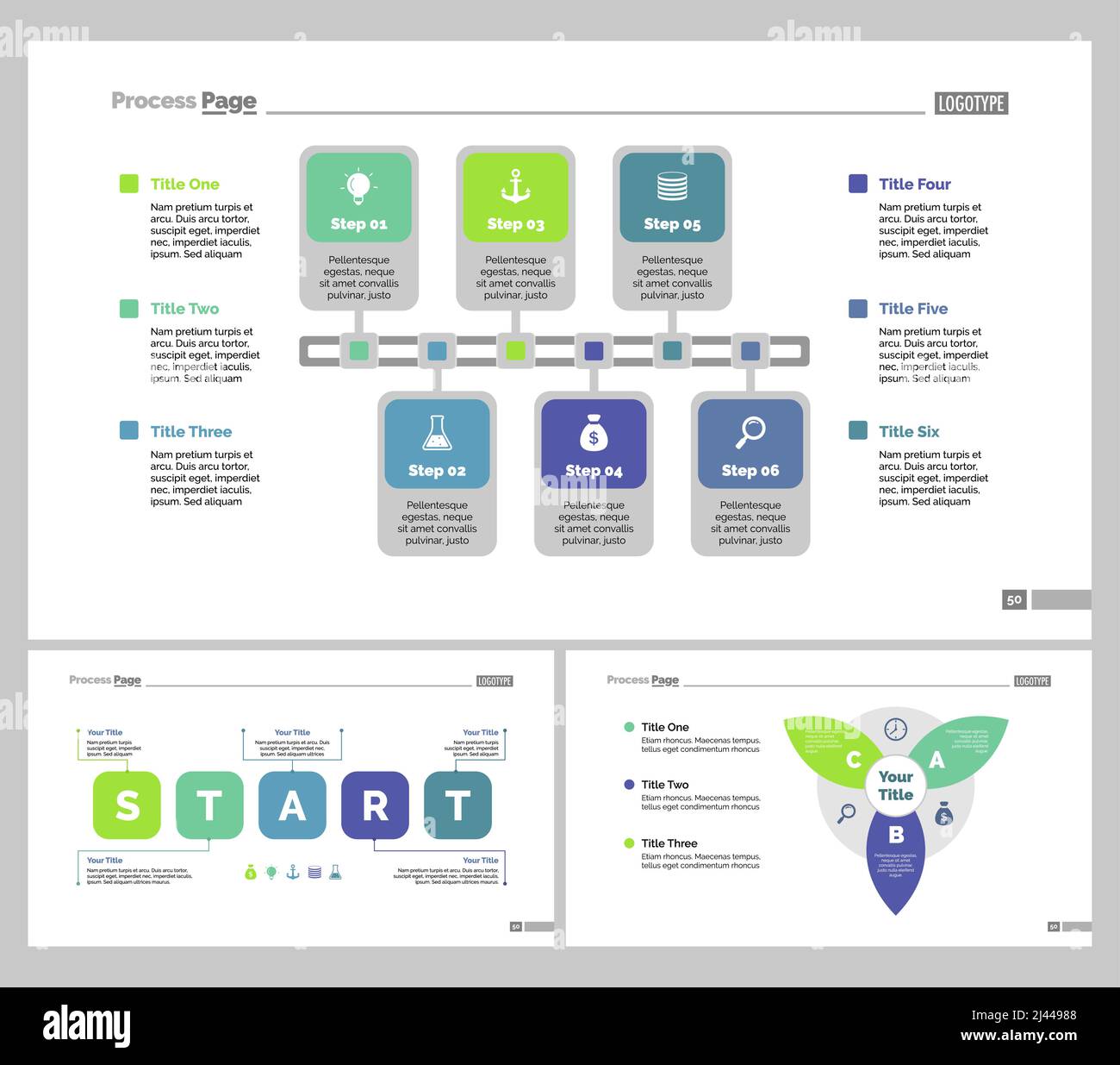 Infographic design set can be used for workflow layout, diagram, annual ...