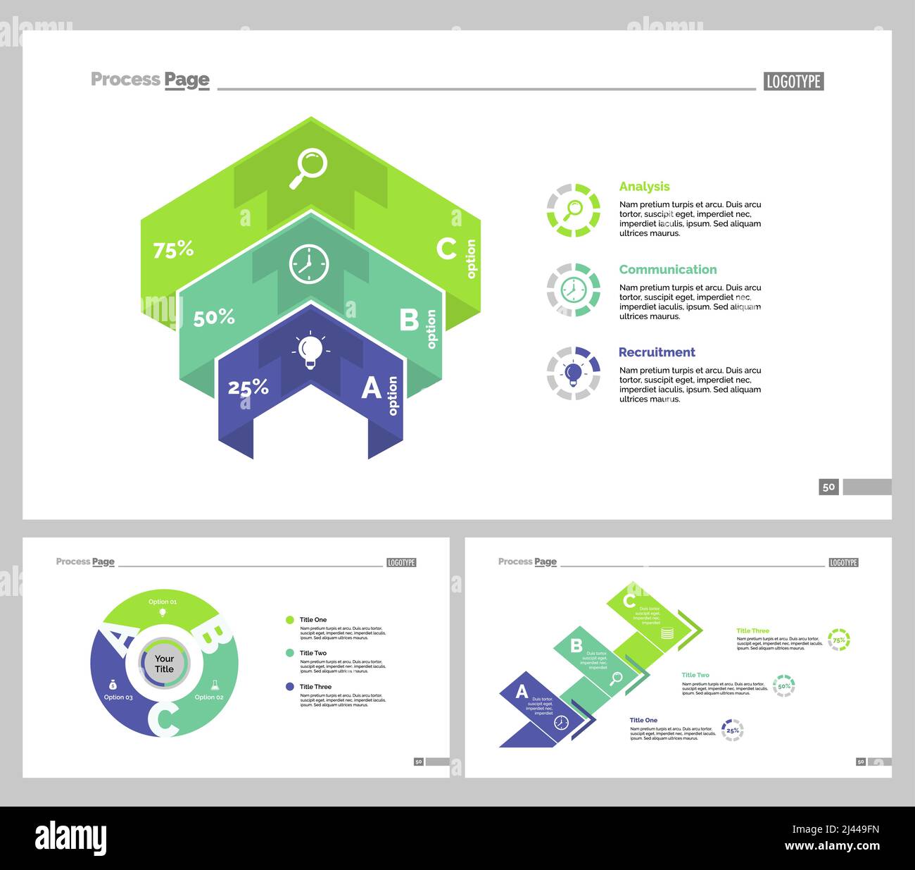 Infographic design set can be used for workflow layout, diagram, annual ...