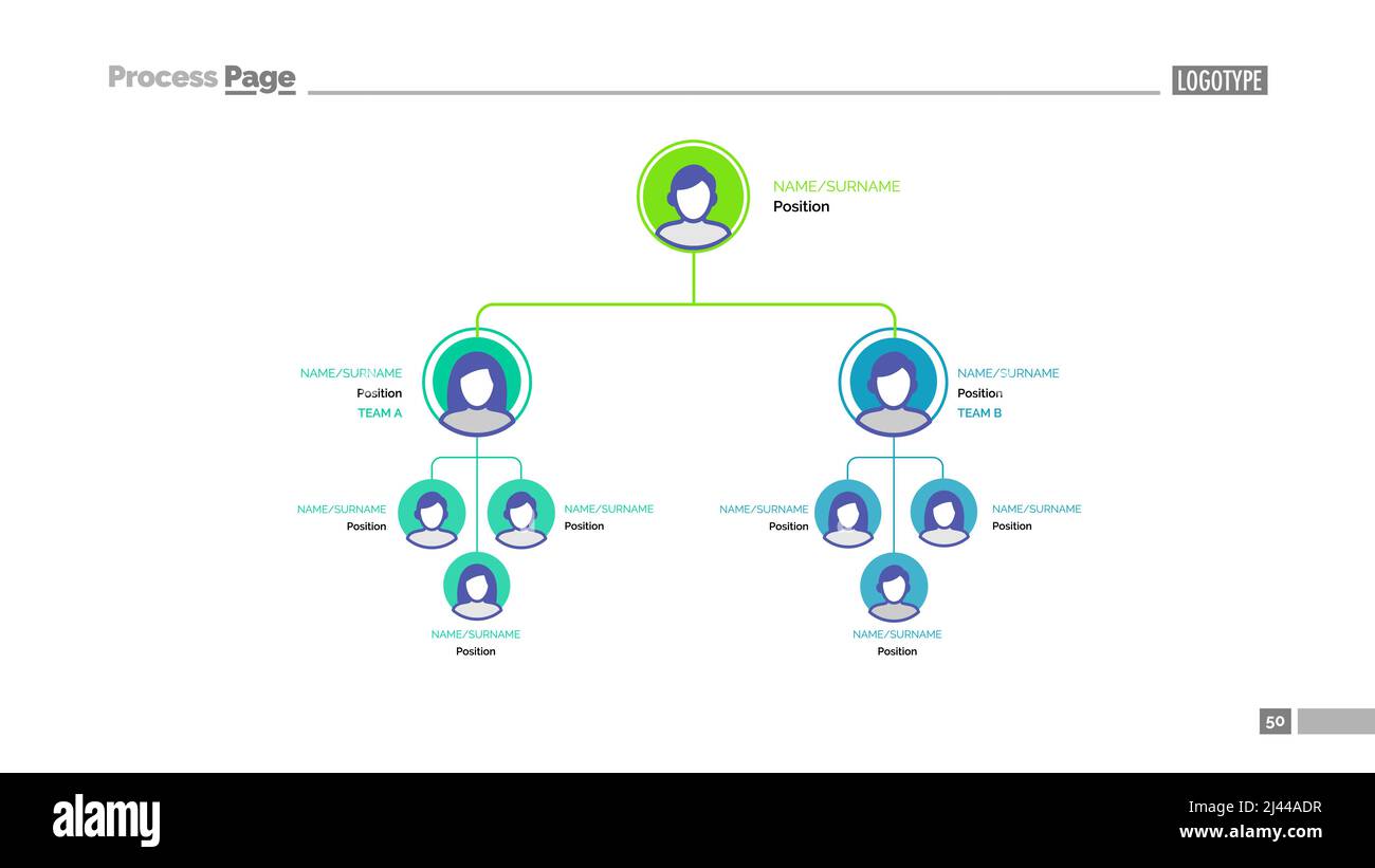 Business hierarchy slide template. Business data. Graph, diagram ...