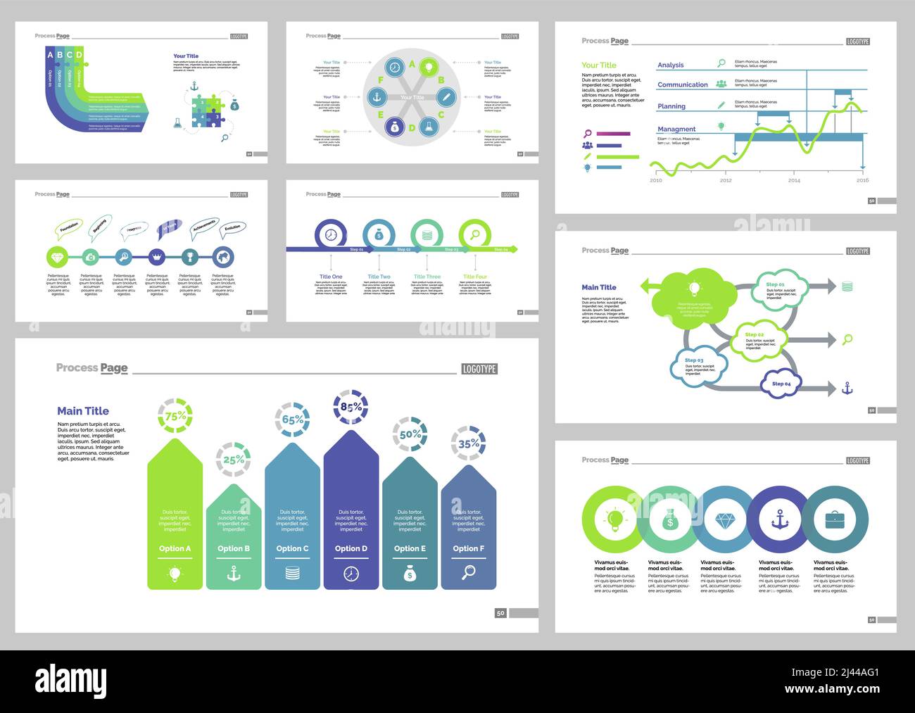 Infographic design set can be used for workflow layout, diagram, annual ...