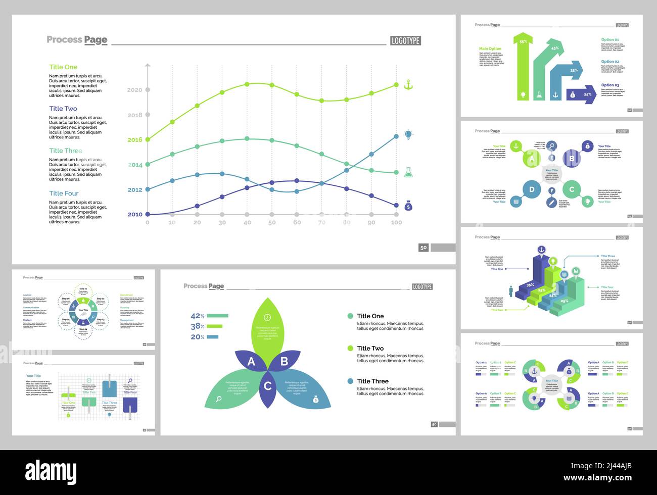 Infographic design set can be used for workflow layout, diagram, annual ...