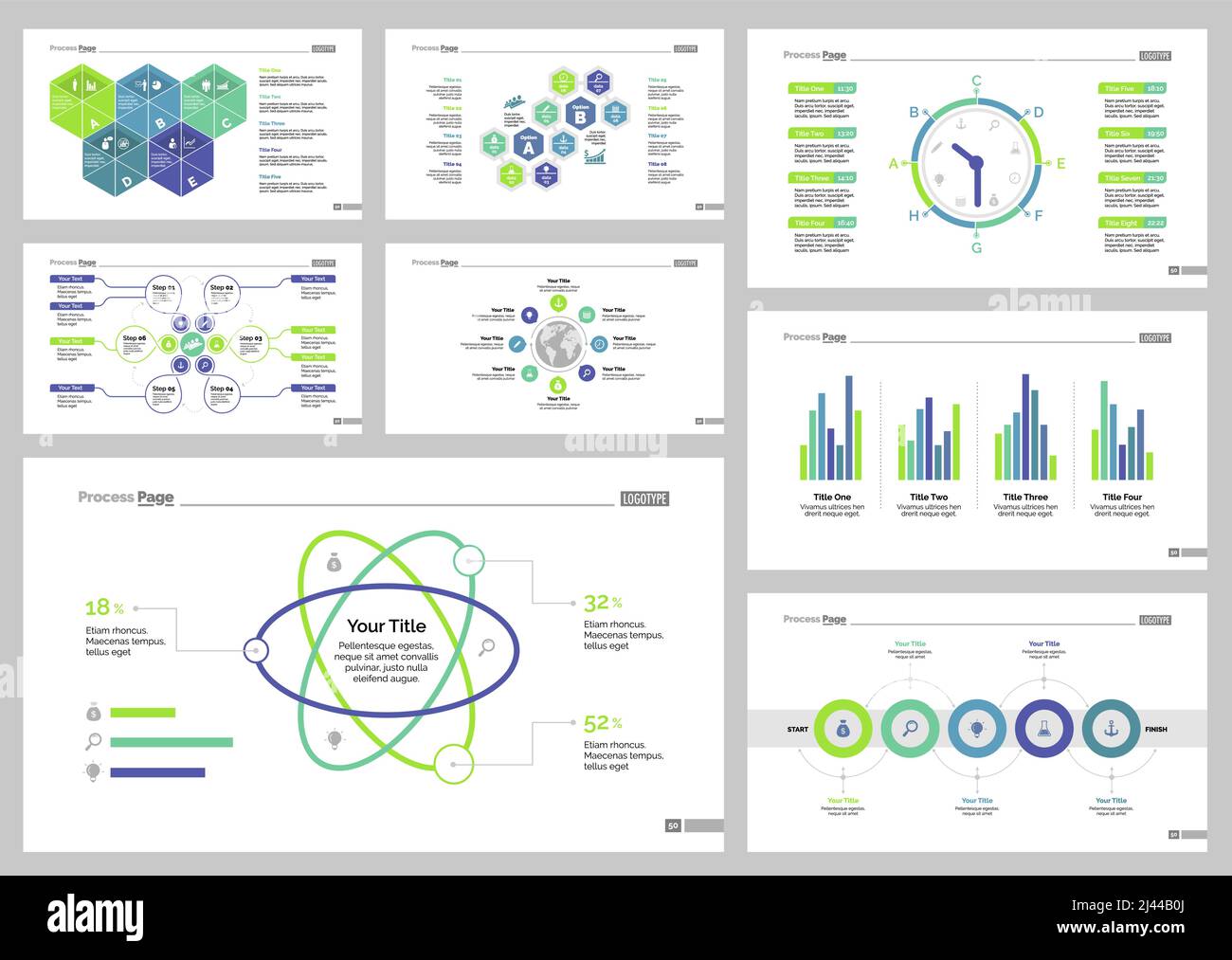 Infographic design set can be used for workflow layout, diagram, annual ...