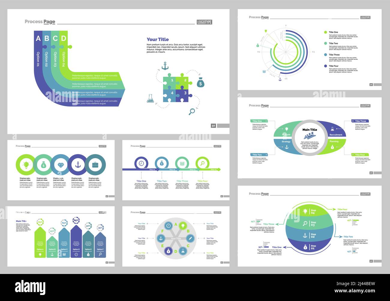 Infographic design set can be used for workflow layout, diagram, annual ...