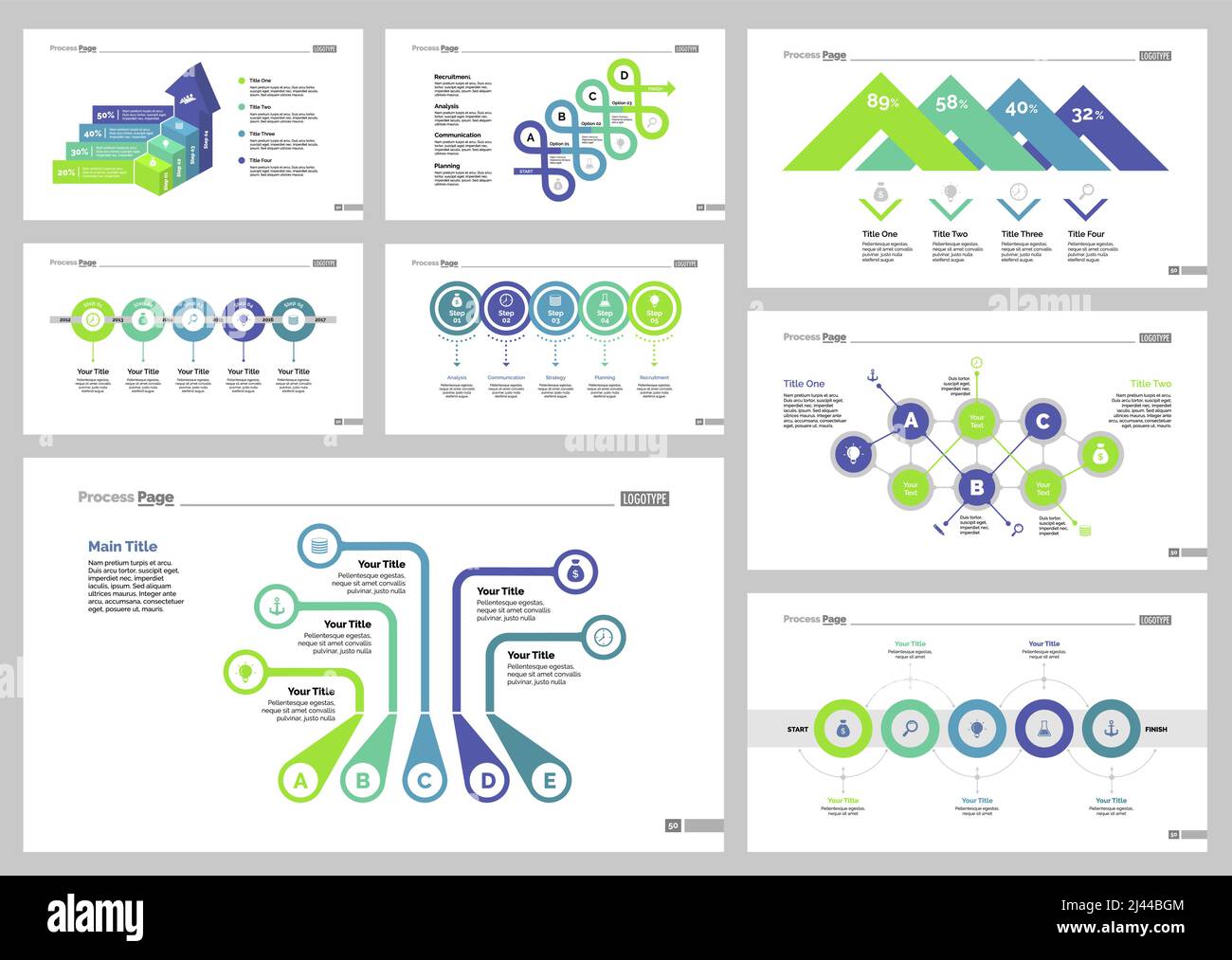 Infographic design set can be used for workflow layout, diagram, annual ...