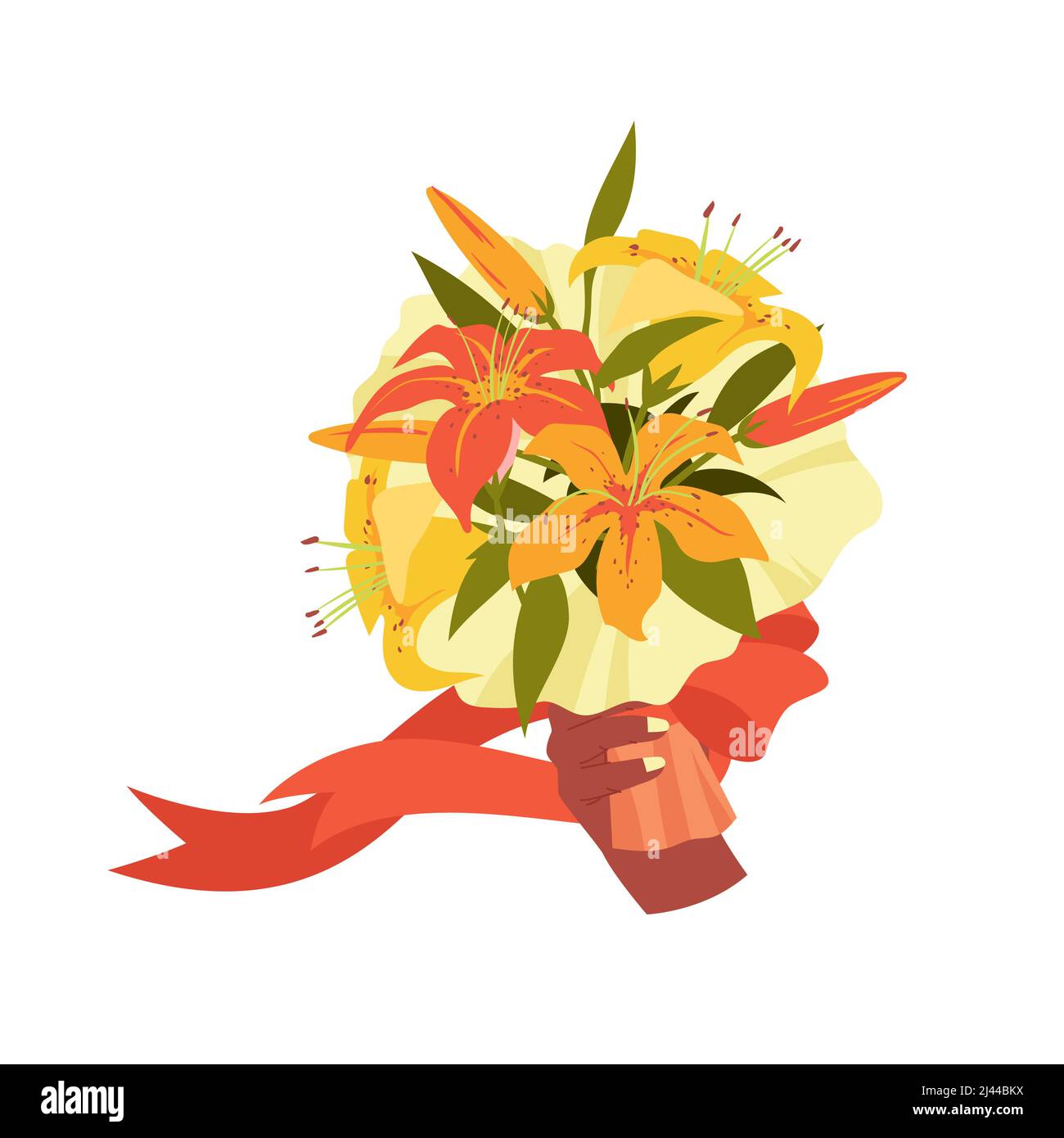 Flora assorted flowers Stock Vector Images - Alamy