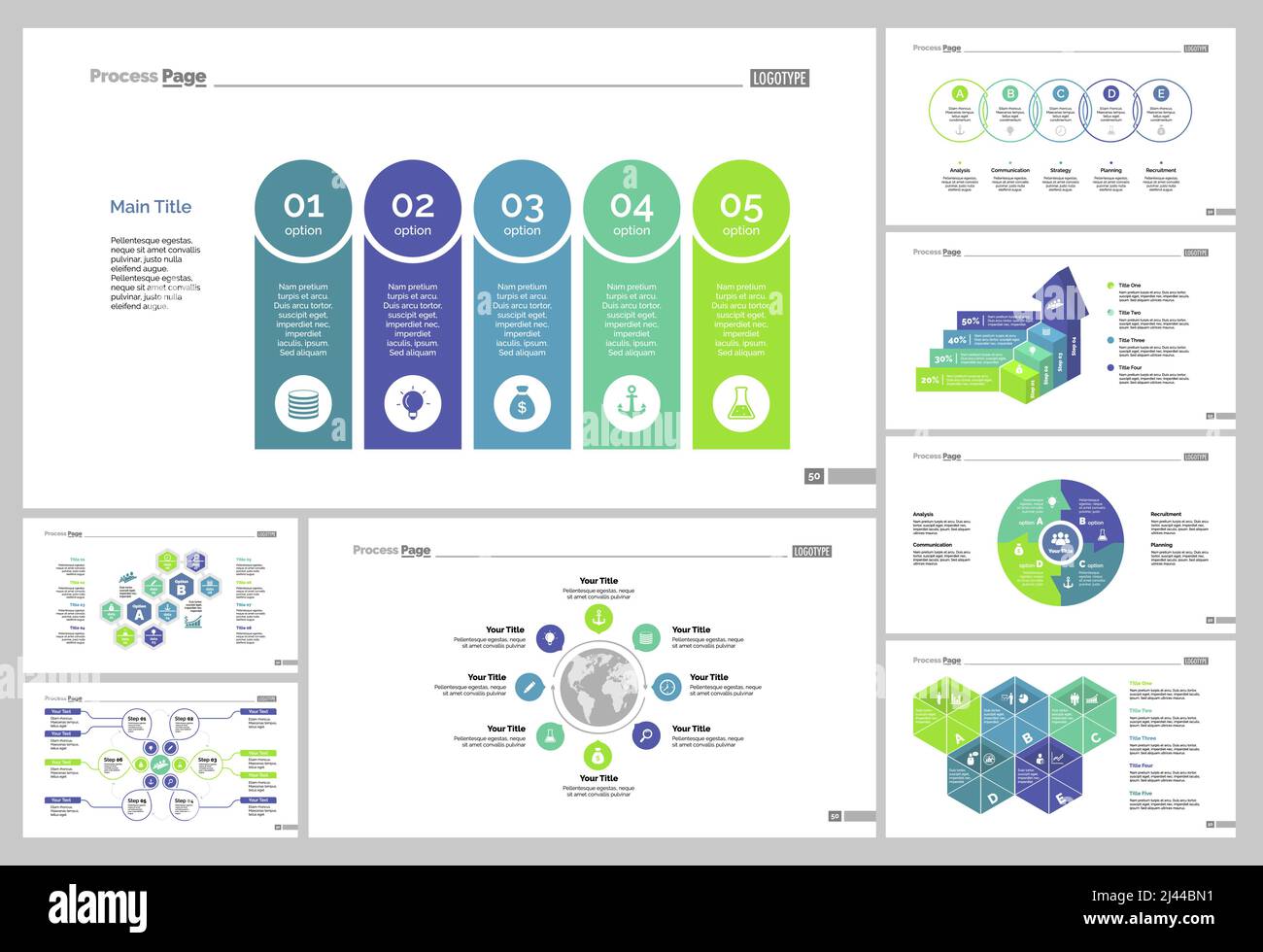 Infographic design set can be used for workflow layout, diagram, annual ...