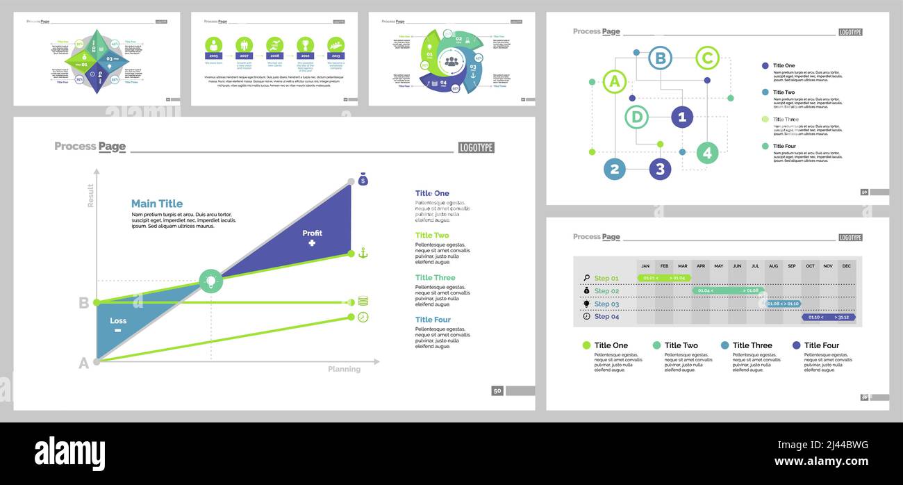 Infographic design set can be used for workflow layout, diagram, annual ...