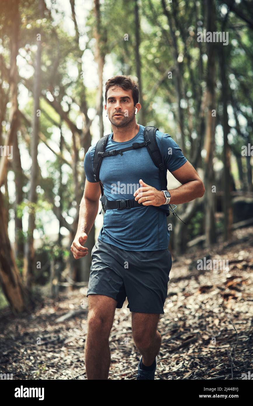 Man running mountains High Resolution Stock Photography and Images - Alamy