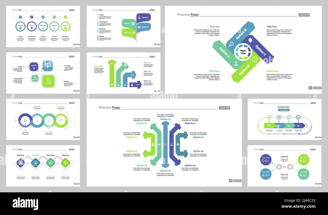 Infographic design set can be used for workflow layout, diagram, annual ...