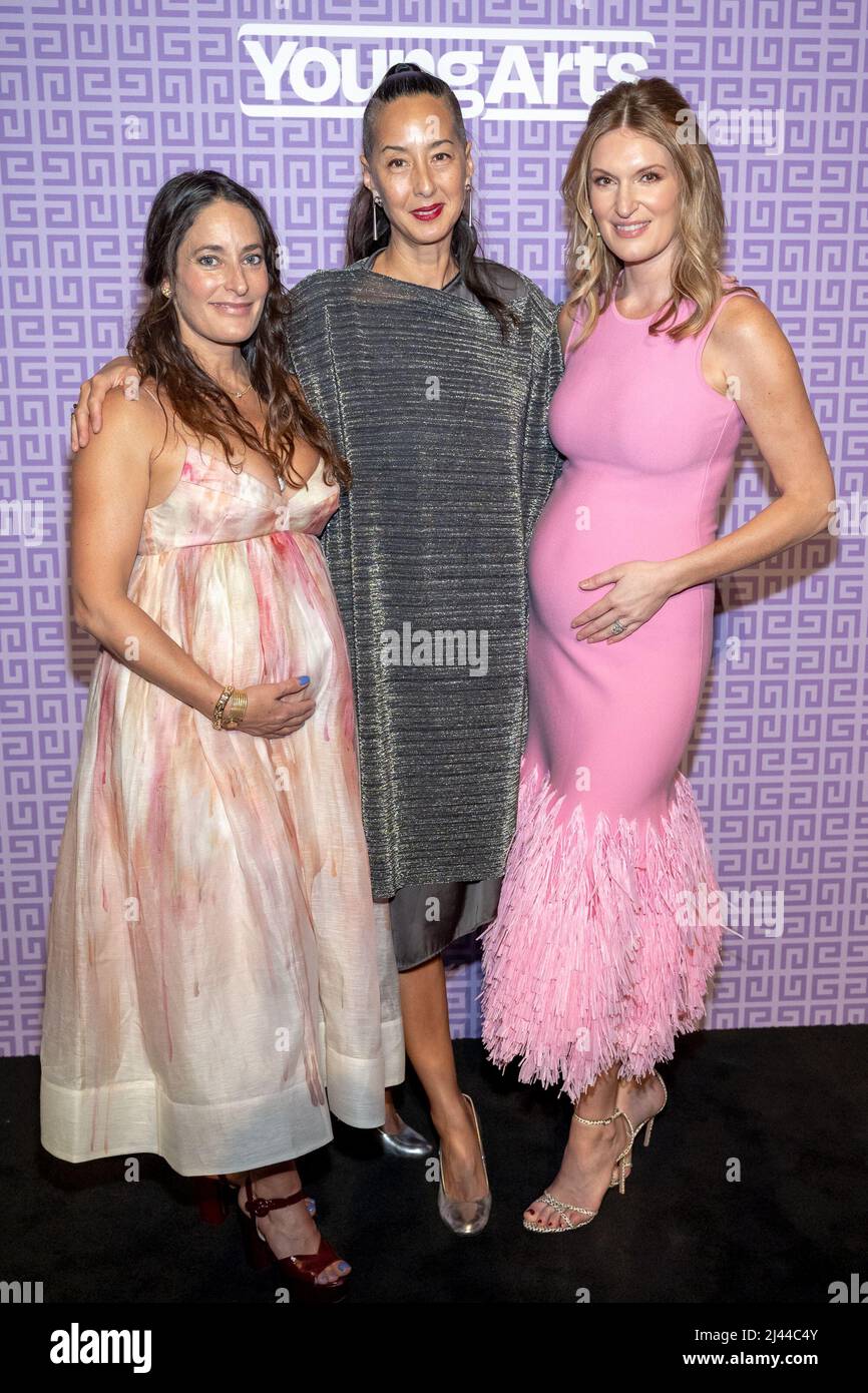 New York, USA. 11th Apr, 2022. (L-R) Dee Dee Sides, Angela Goding, and ...