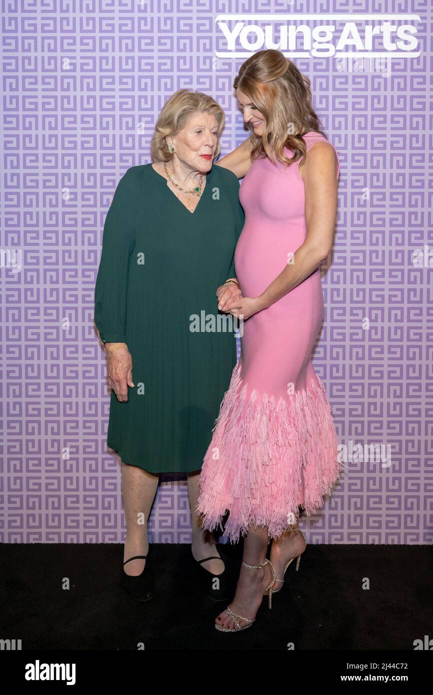 New York, USA. 11th Apr, 2022. (L-R) Agnes Gund and Sarah Arison attend ...