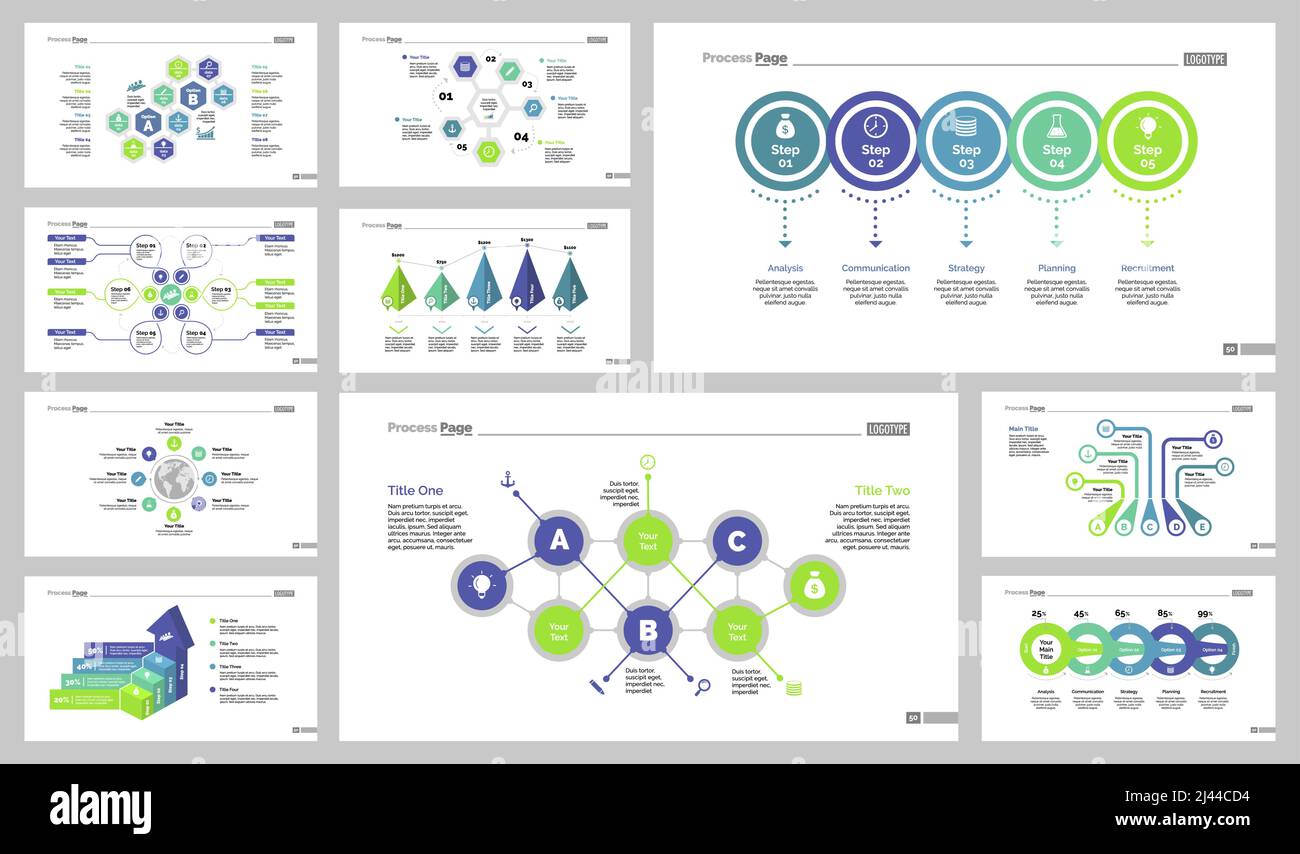 Infographic design set can be used for workflow layout, diagram, annual ...