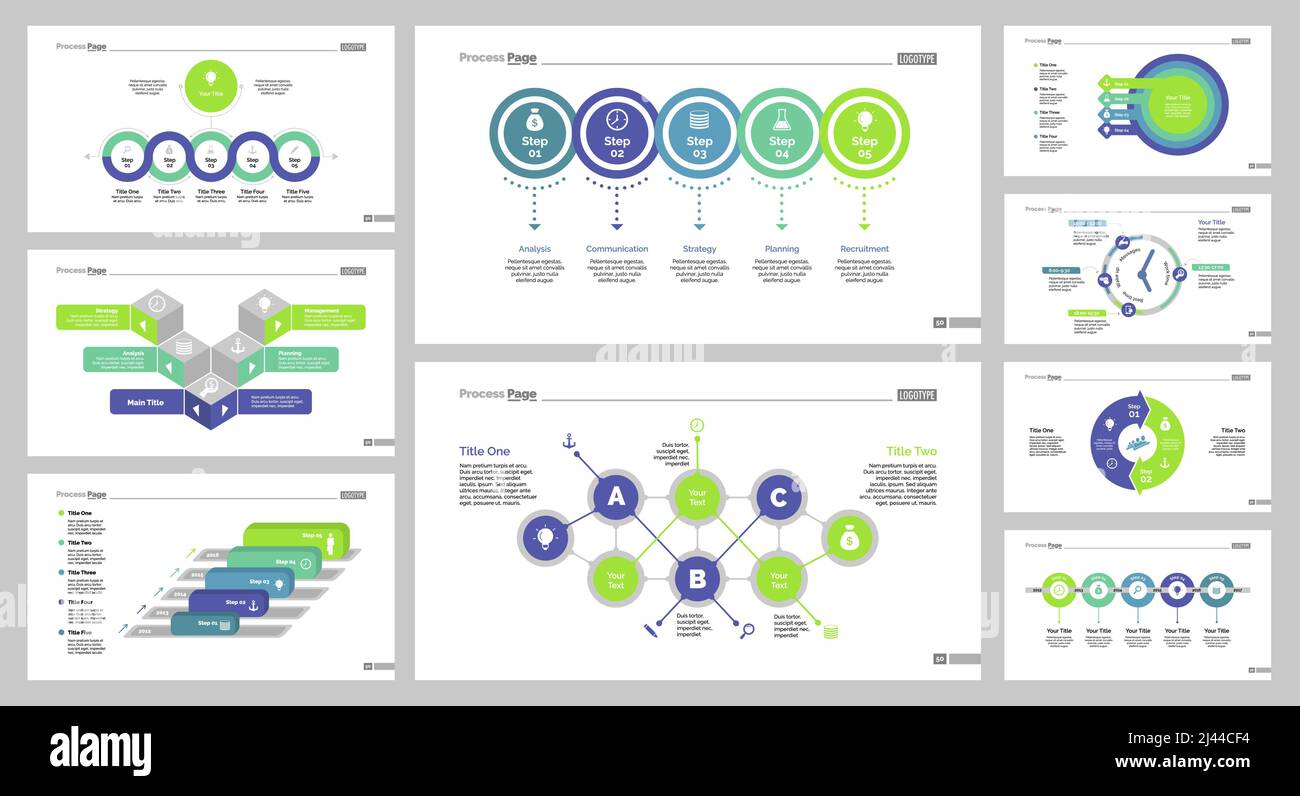 Infographic design set can be used for workflow layout, diagram, annual ...