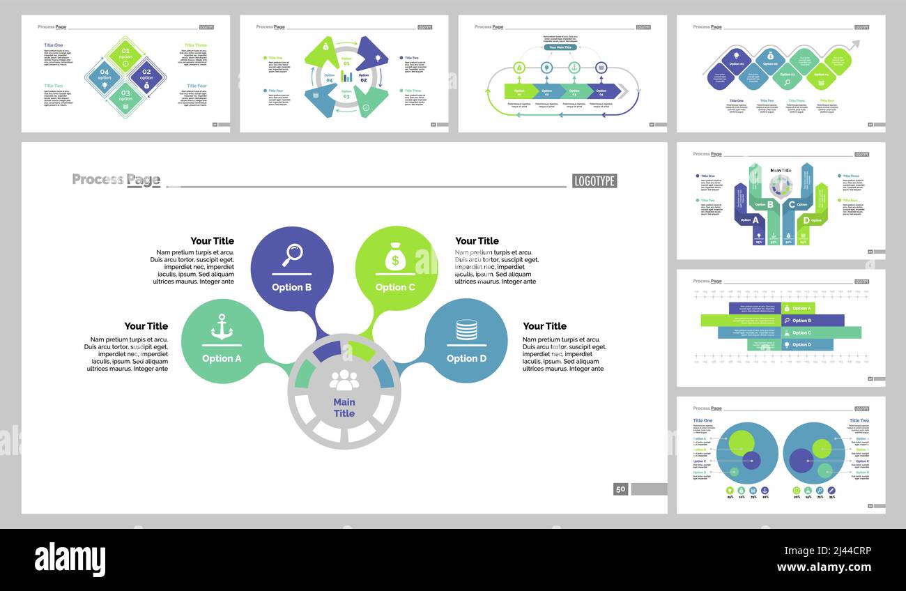 Infographic design set can be used for workflow layout, diagram, annual ...