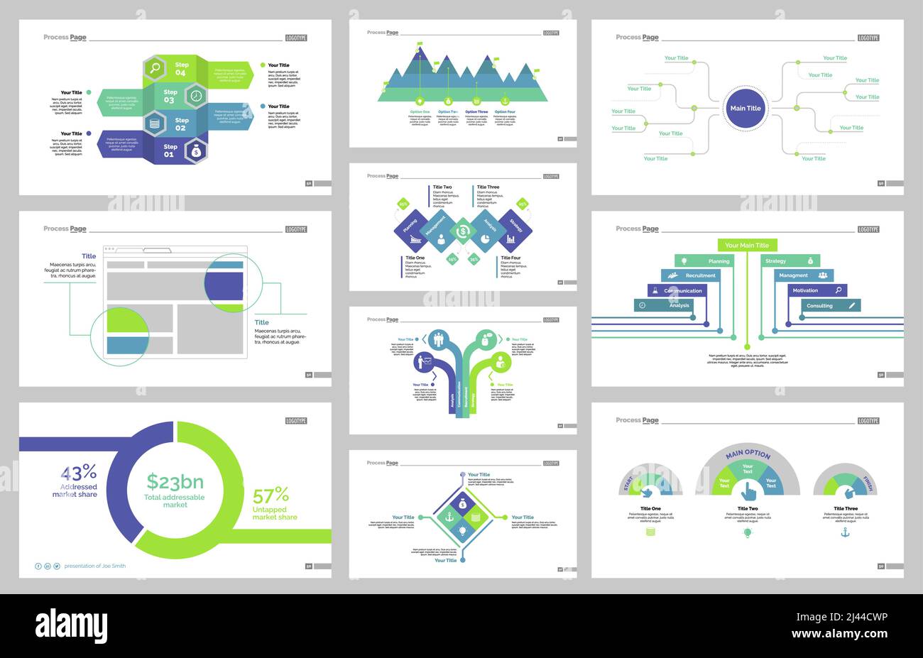Infographic design set can be used for workflow layout, diagram, annual ...