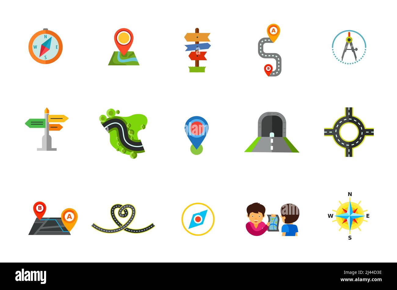 Tunnel road sign on Stock Vector Images - Alamy