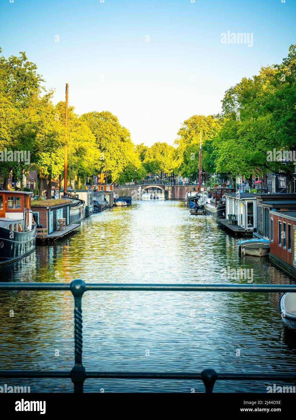 Amsterdam summer landscape hi-res stock photography and images - Alamy