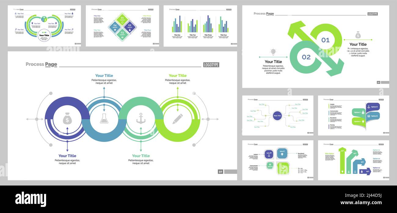 Infographic design set can be used for workflow layout, diagram, annual ...