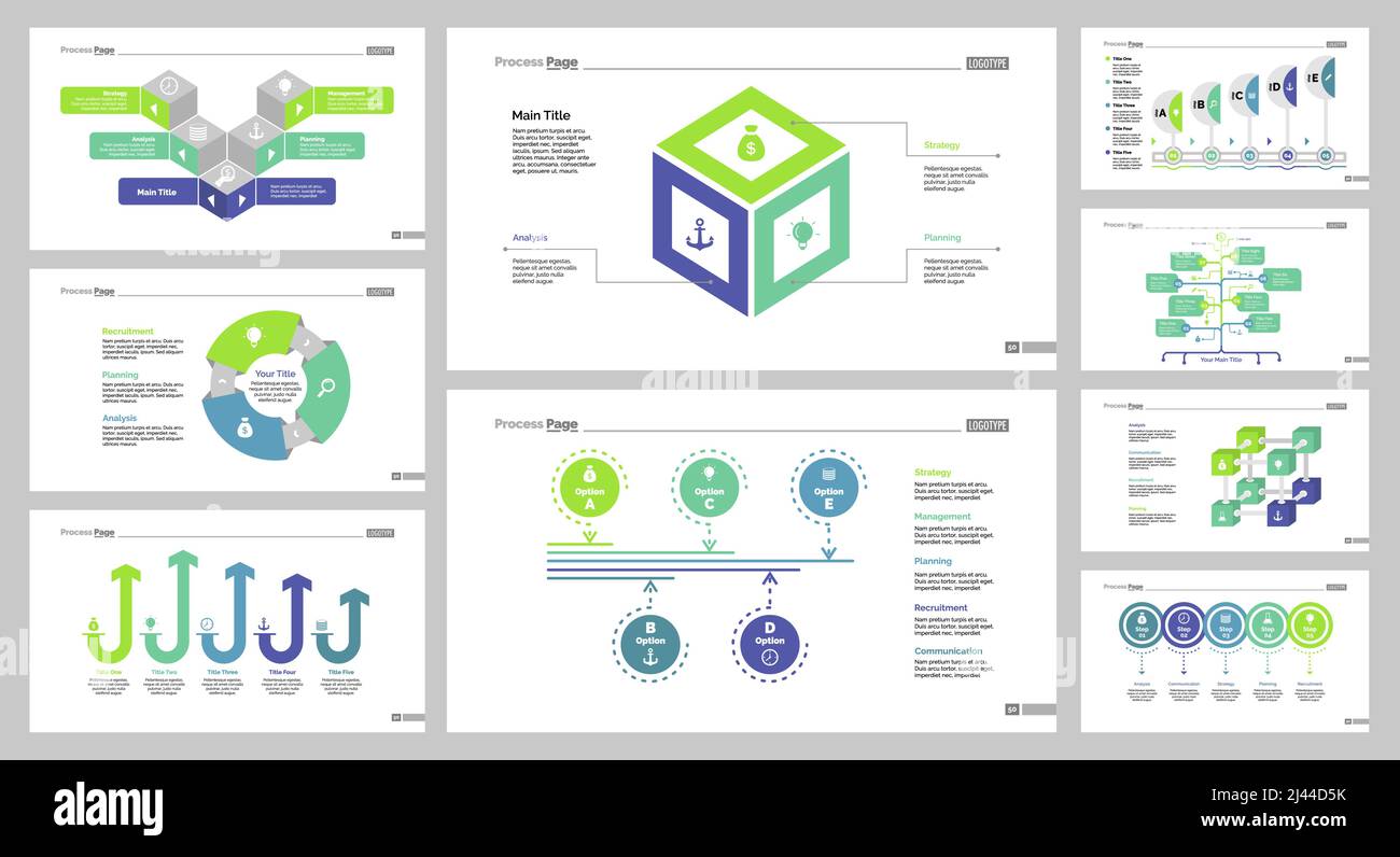 Infographic design set can be used for workflow layout, diagram, annual ...