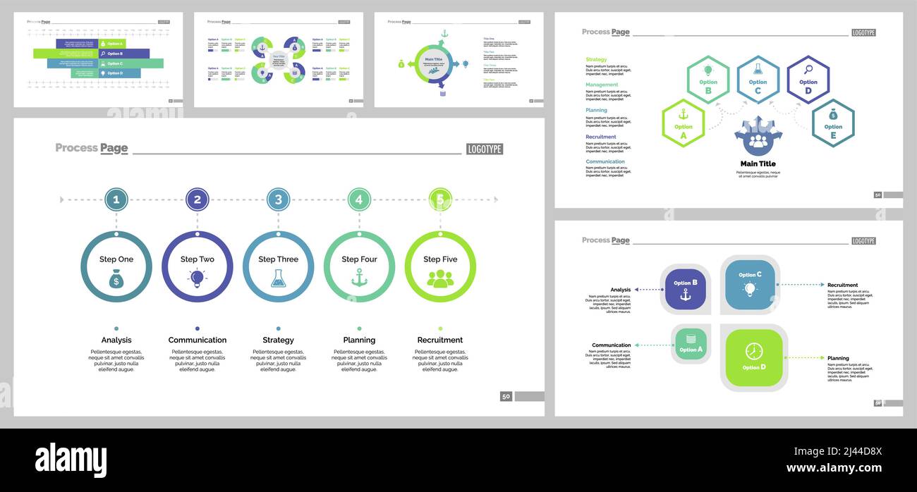 Infographic design set can be used for workflow layout, diagram, annual ...