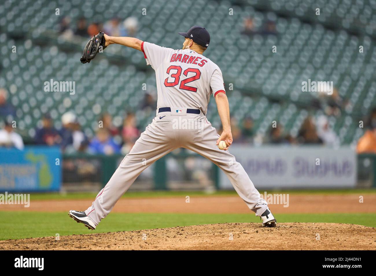 April 11 2022: Boston pitcher Matt Barnes (32) throws a pitch during ...