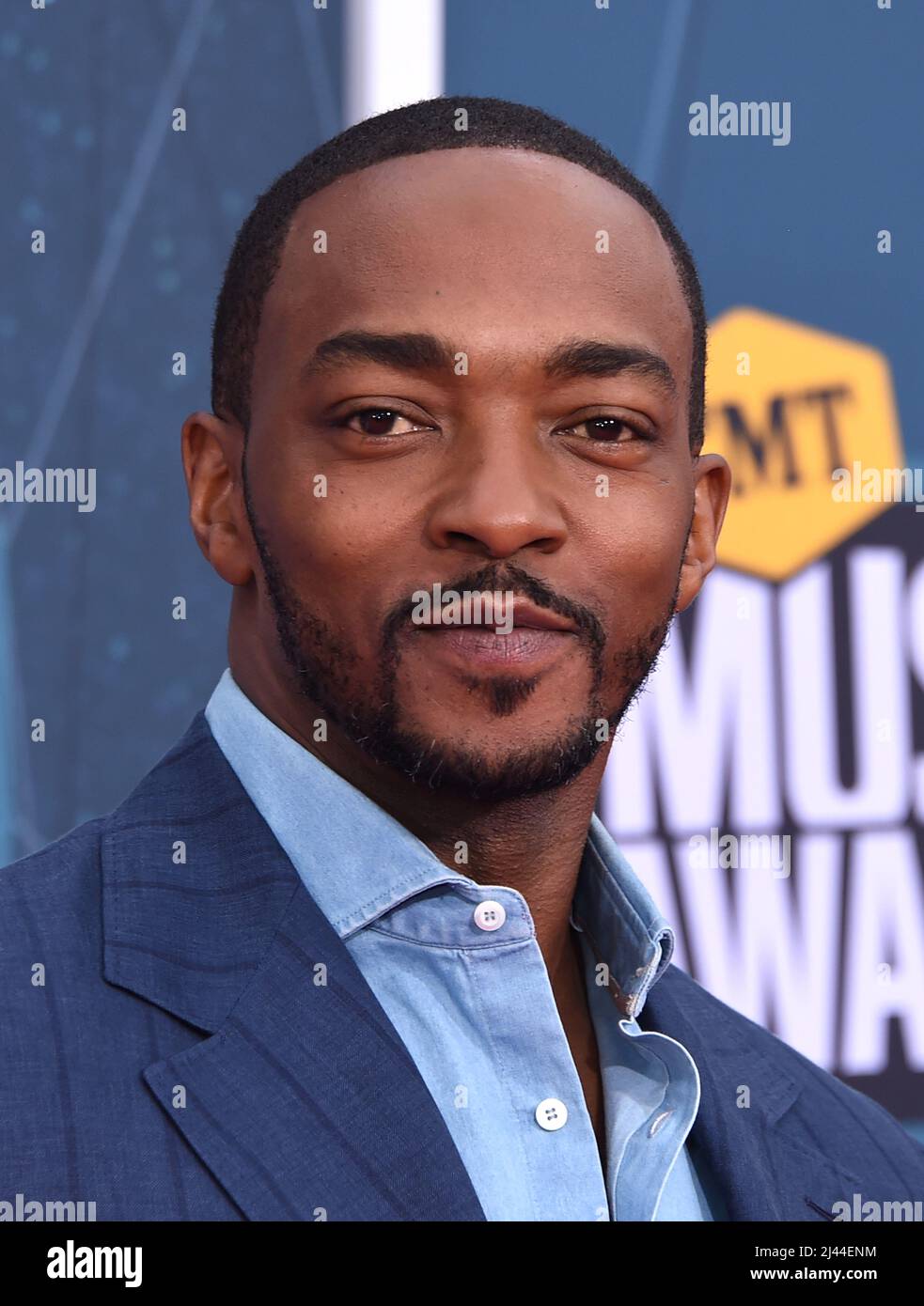 Nashville, USA. 12th Apr, 2022. Anthony Mackie at the 2022 CMT Music ...