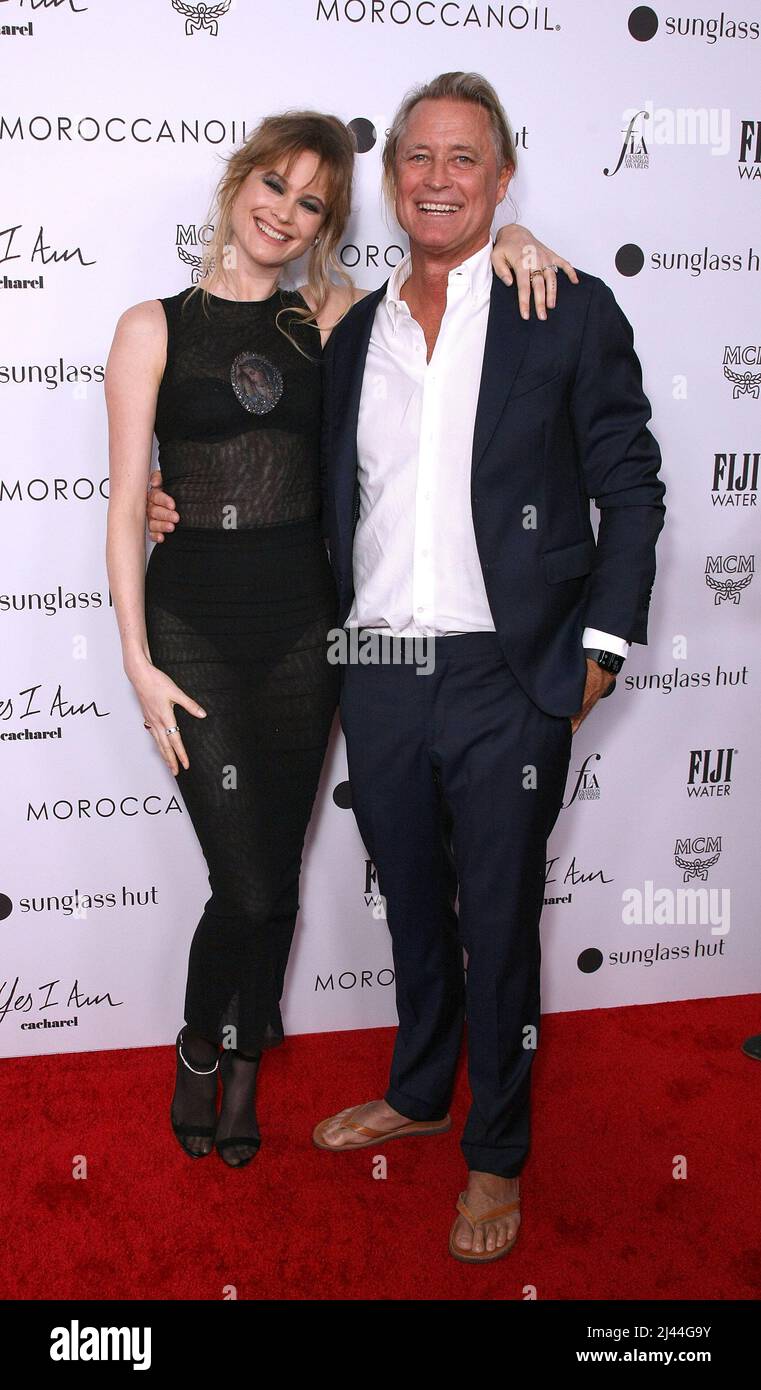 Beverly Hills, USA. 10th Apr, 2022. Behati Prinsloo and Russell James ...