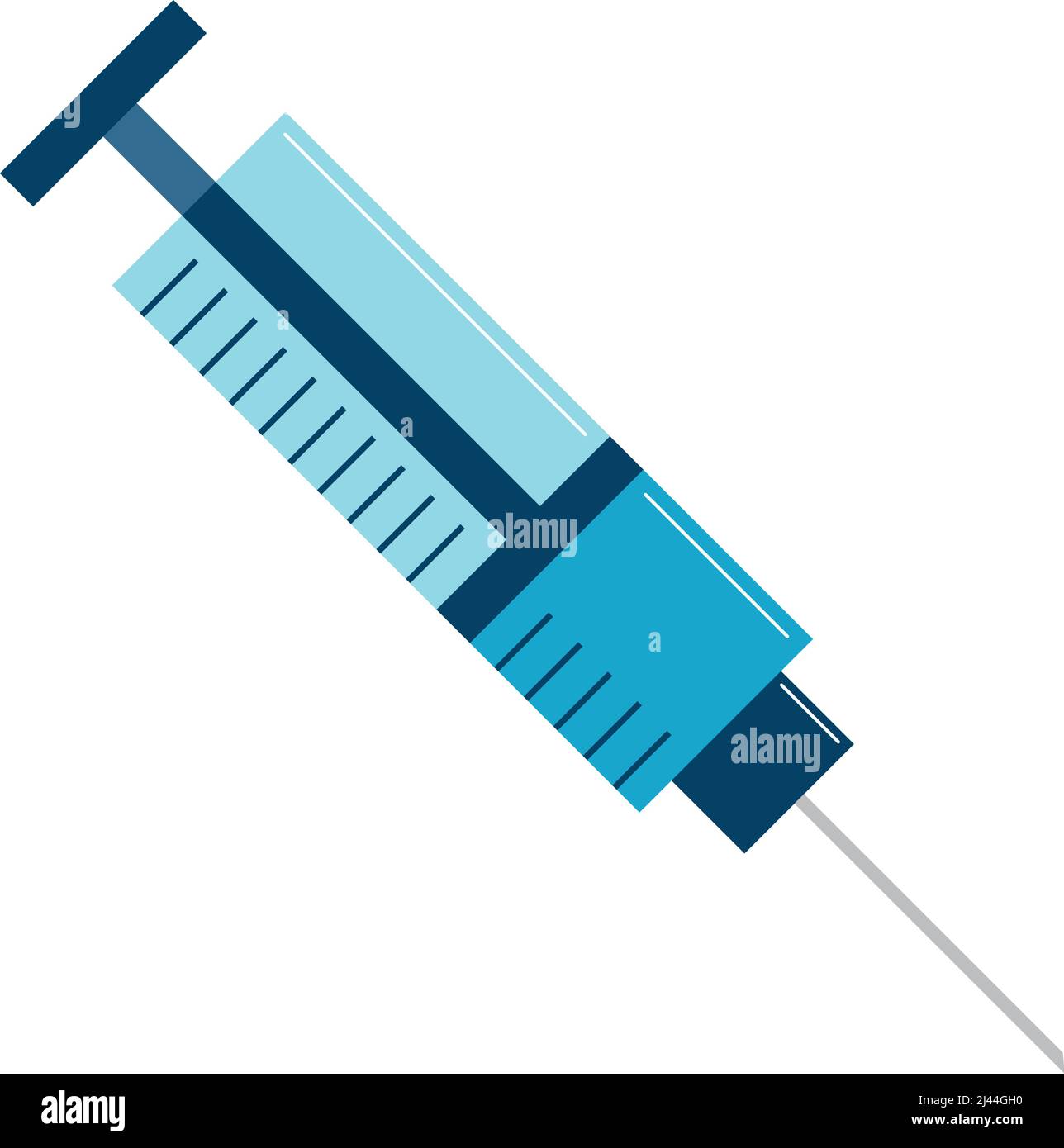 injection syringe drug medical icon Stock Vector Image & Art - Alamy