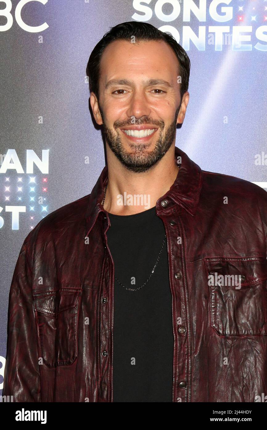 LOS ANGELES - APR 11: Jared Lee at the American Song Contest Week 4 Red ...