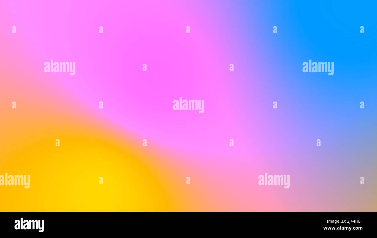 Bright color of blue, pink, orange gradient transition Stock Photo - Alamy